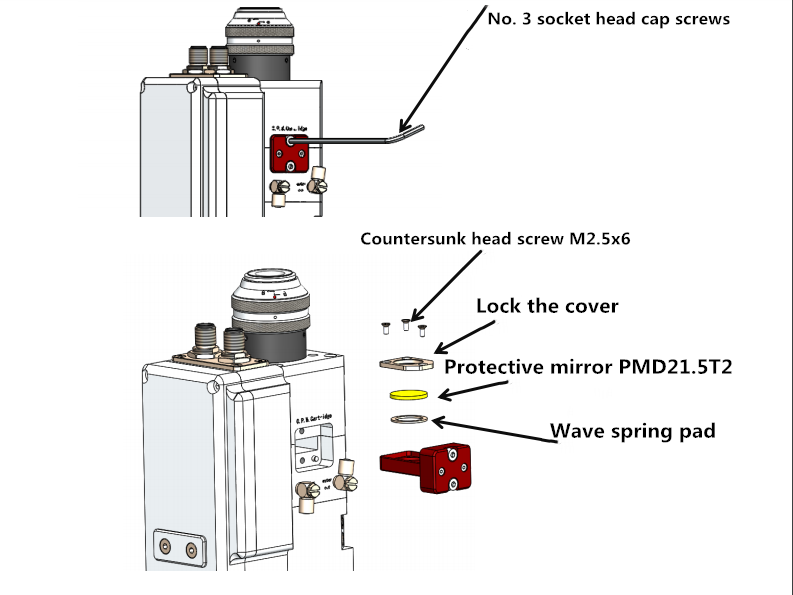 Fiber laser cutting head lens maintenance - LaserHome.com Your reliable ...