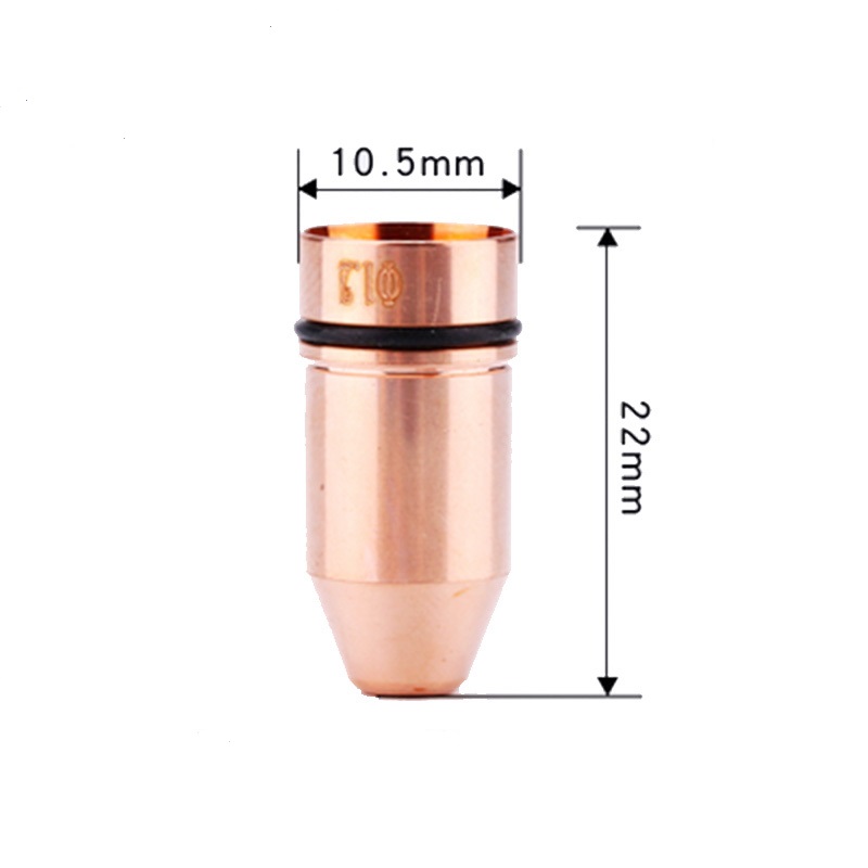 Bullet laser Nozzles for Fiber laser Cutting Head Parts Double Layer ...