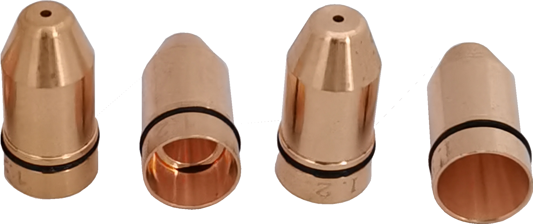 Laser cutting Single Double Layers bullet laser nozzle for Lasermech ...